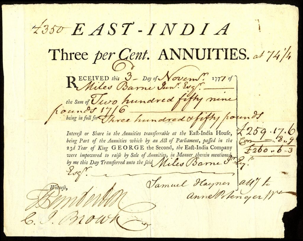 East India Company - Scripoworld